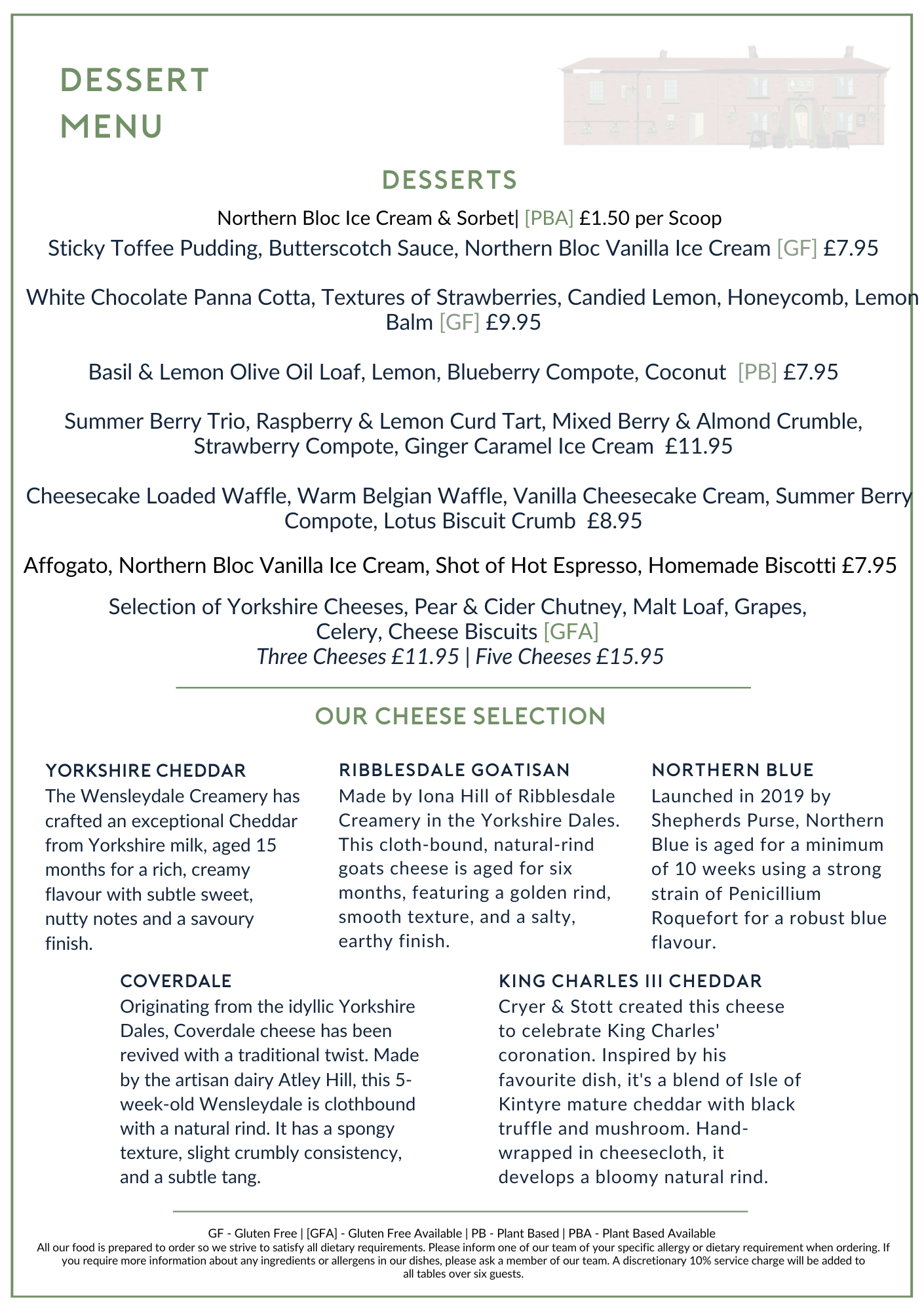 Food & Drink | The Oak Tree Inn