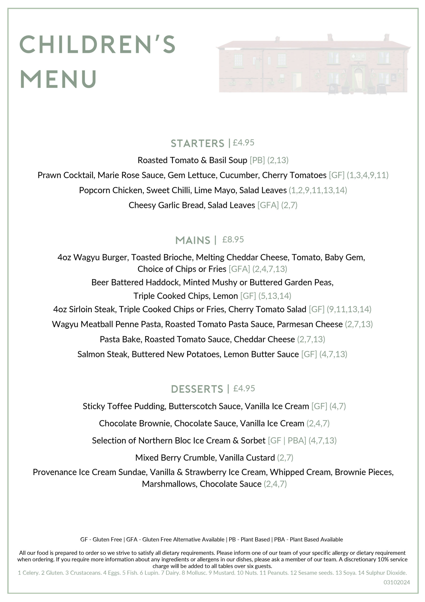 Food & Drink | The Oak Tree Inn